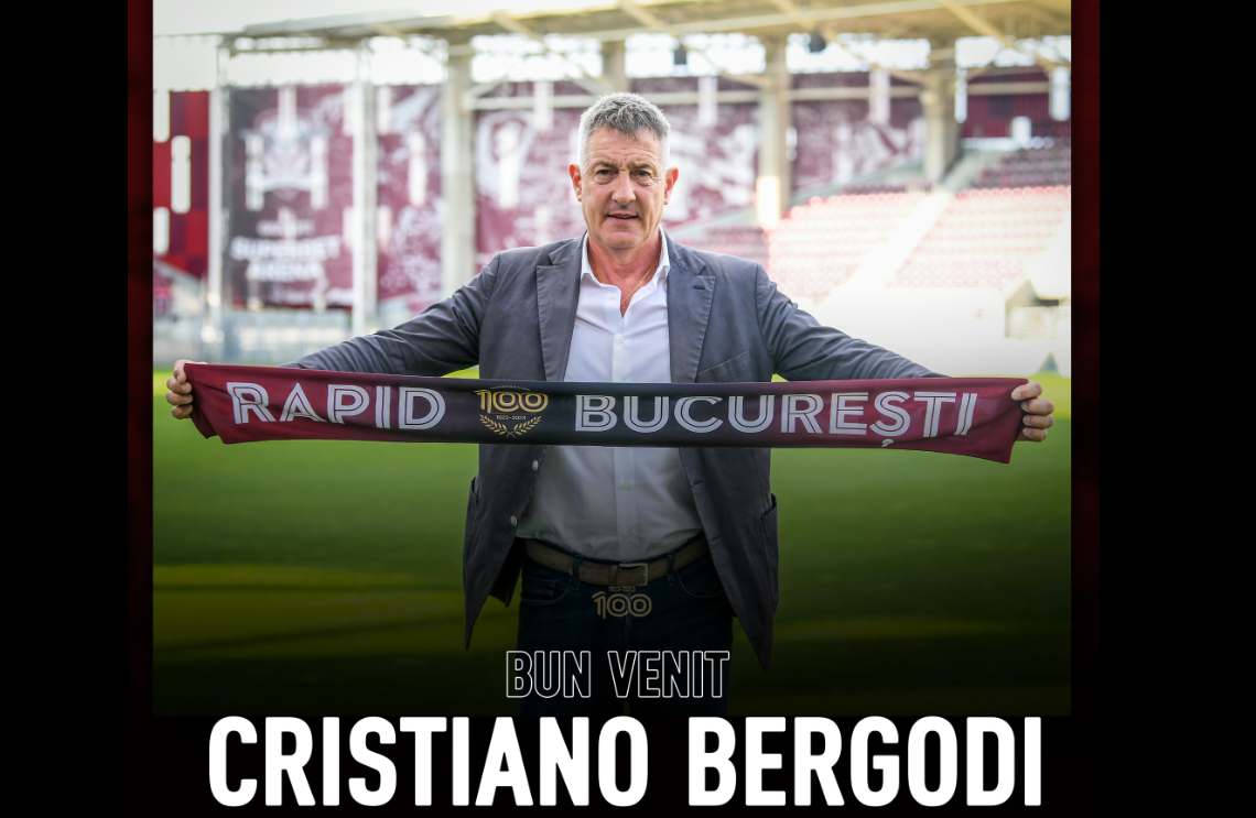 Cristiano Bergodi este noul antrenor al Rapidului. Italianul a semnat un contract valabil pe 2 ...